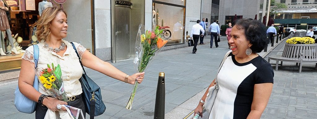 Power of Giving Flowers Study - About Flowers